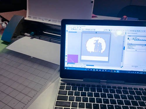 How to Make Custom Silhouette Cut Outs