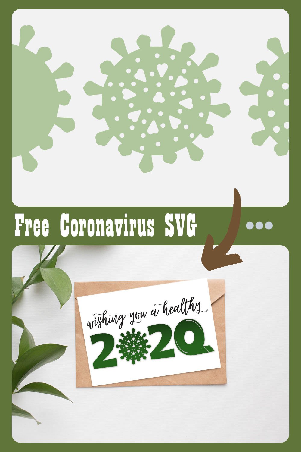 Coronavirus 2020 SVG File for COVID-19